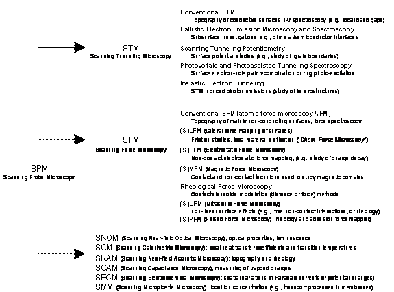 Scanning Probe Microscopy (SPM): Microscopic Methods